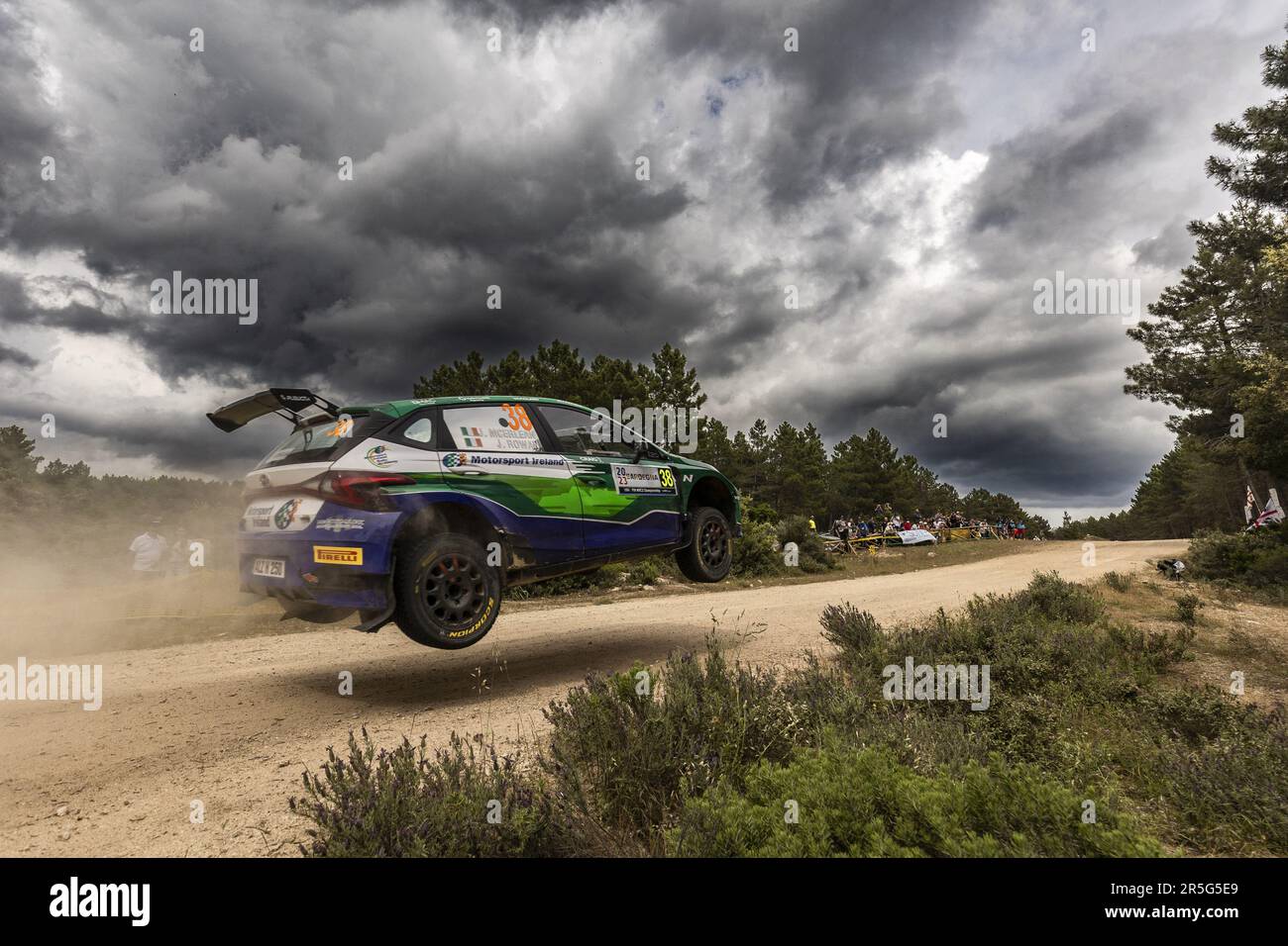 38 Joshua MCERLEAN (IRL), John ROWAN (IRL), MOTORSPORT IRELAND RALLY ...