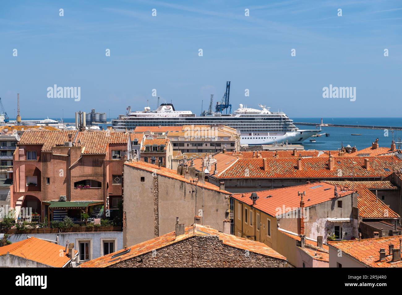 Sète, France. 27th mai 2023. Le Viking Star Liner de Viking Ocean ...