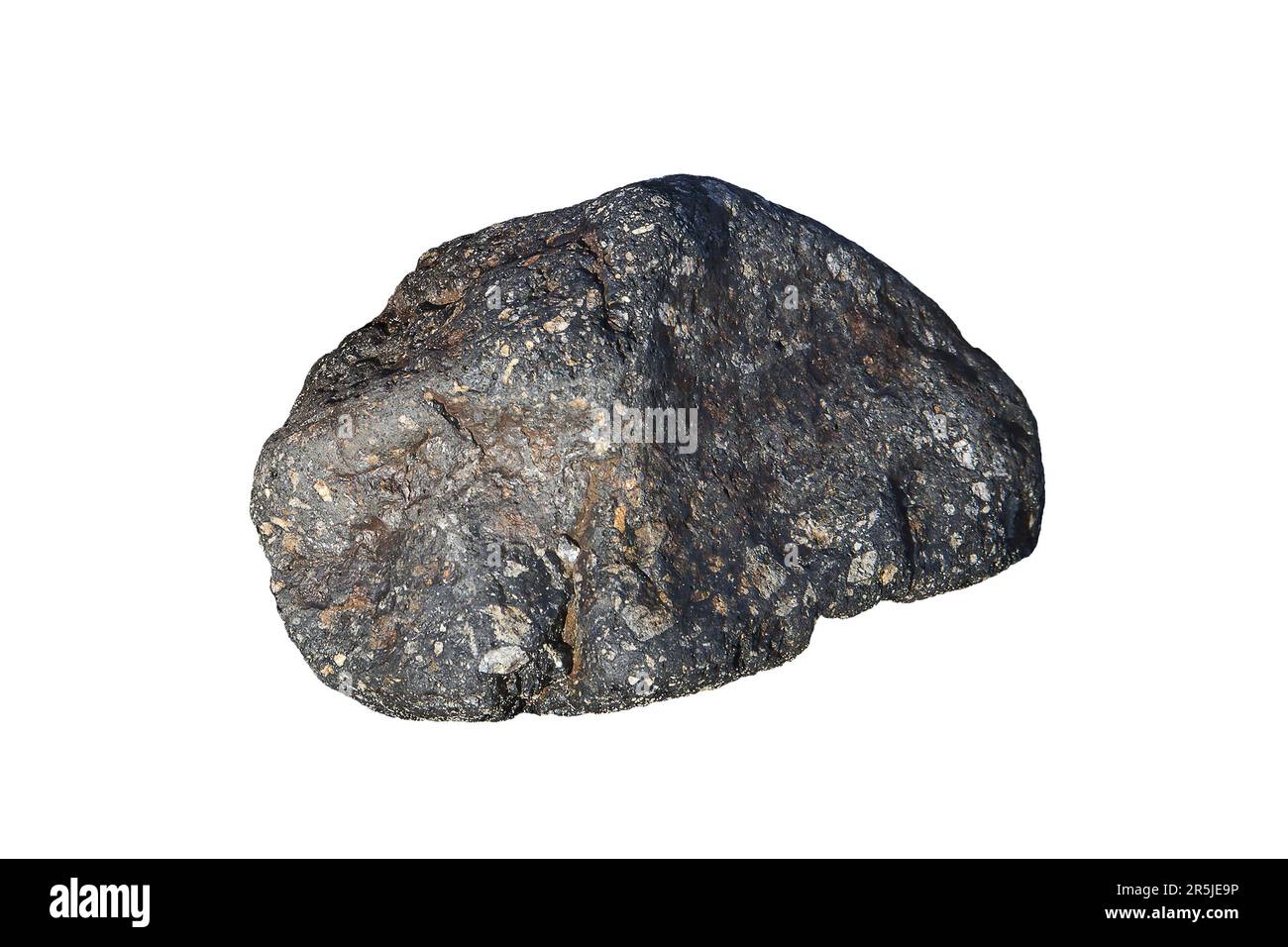 Rochers de granit sur la plage Banque d'images détourées - Alamy