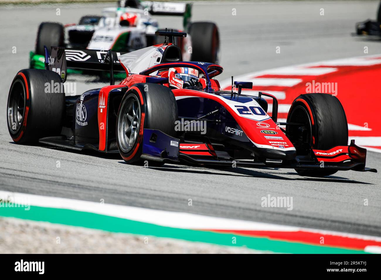 20 STANEK Roman (cze), Trident Racing, Dallara F2, action lors de la ...