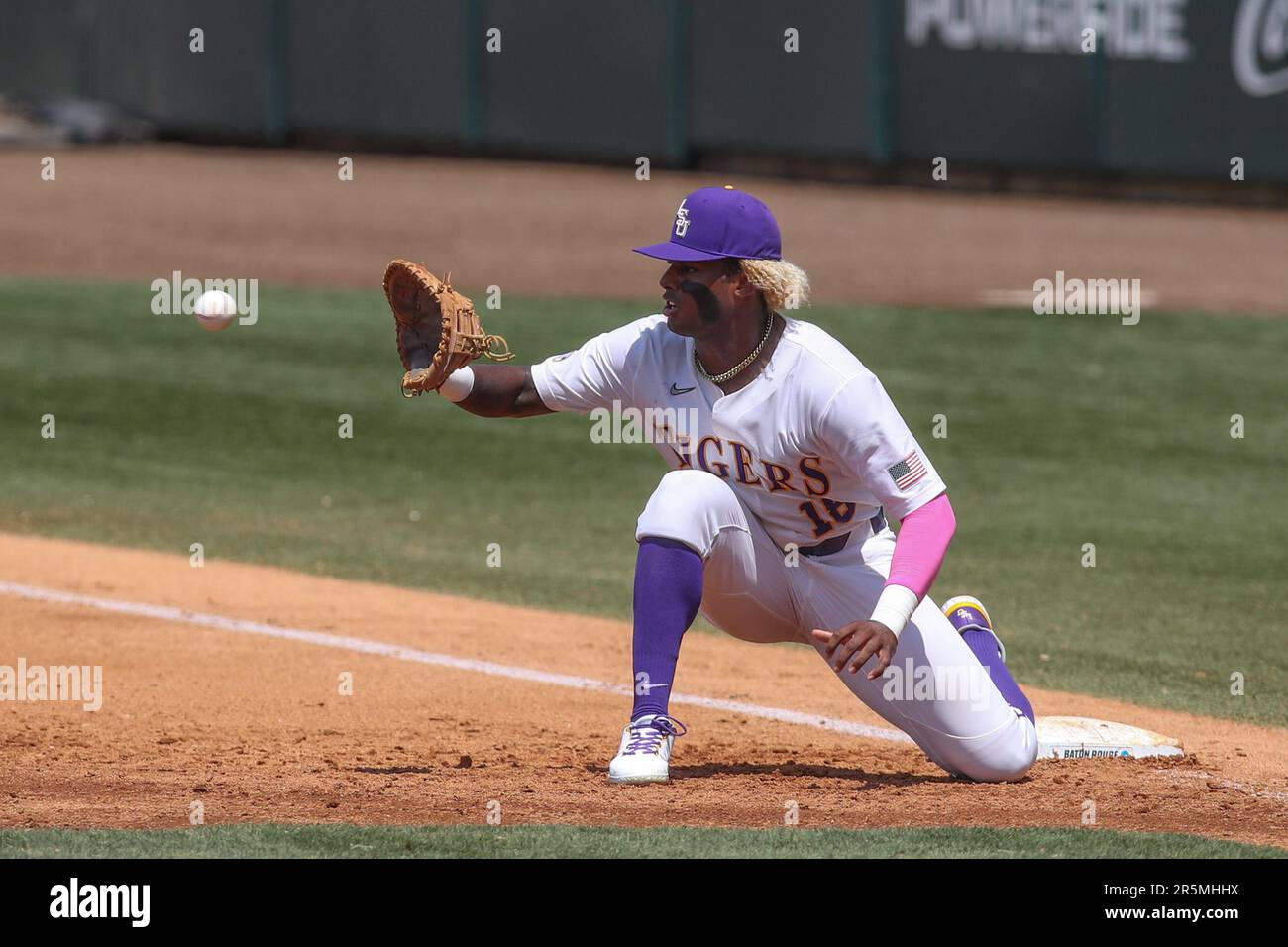 Bâton Rouge, LA, États-Unis. 4th juin 2023. Le premier joueur de LSU ...