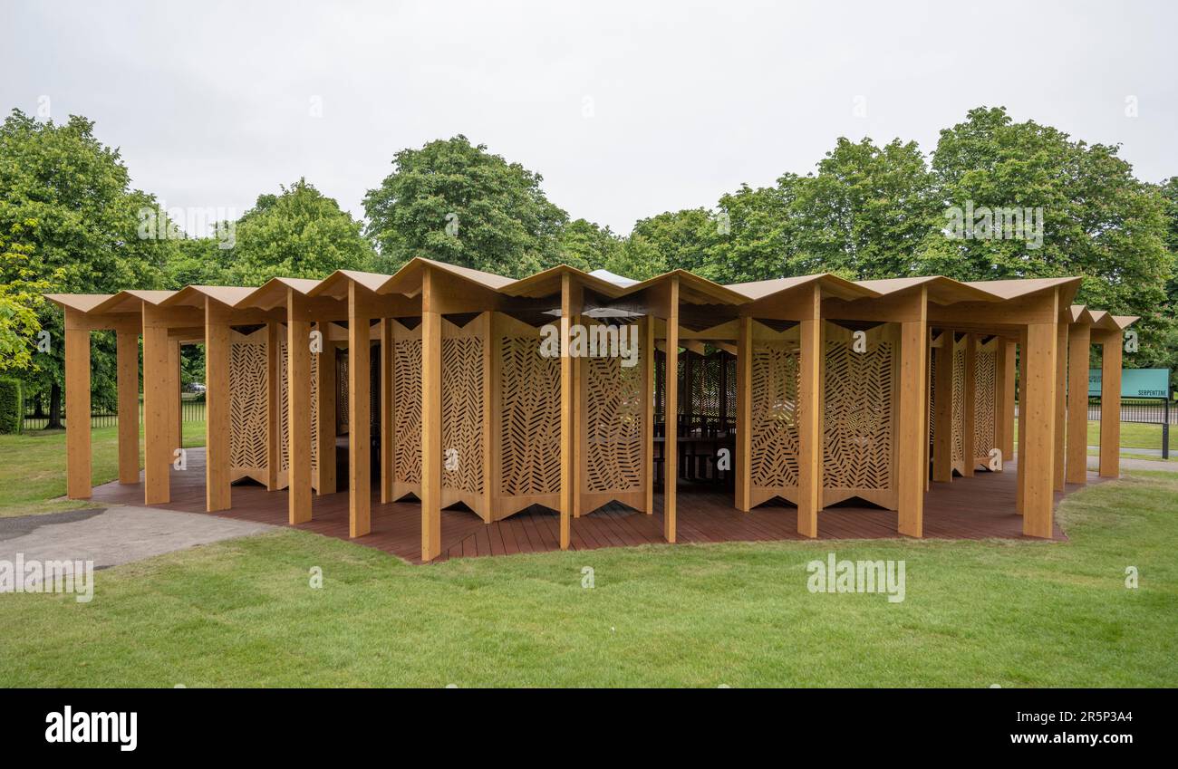 Kensington Gardens, Londres, Royaume-Uni. 5th juin 2023. Le pavillon ...