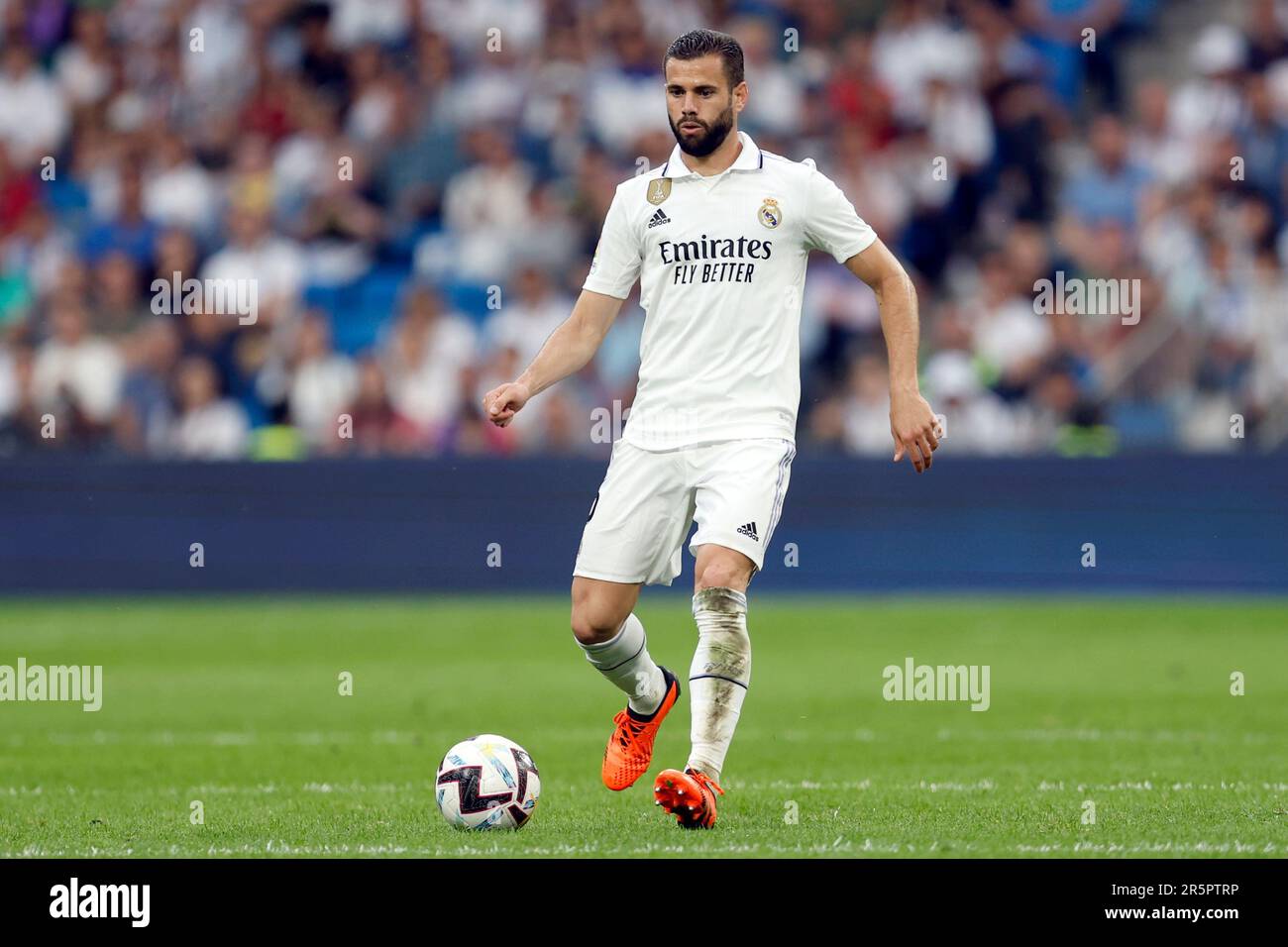 Nacho Fernandez du Real Madrid CF pendant le match de la Liga entre le Real Madrid et le Club ...