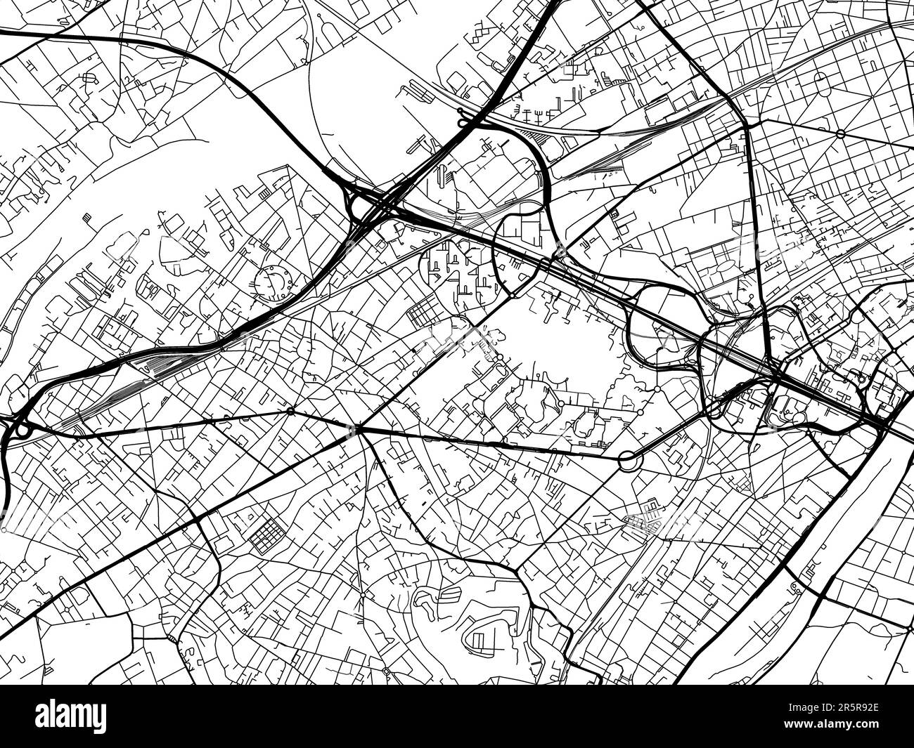 Mappa di nanterre Banque de photographies et d’images à haute ...