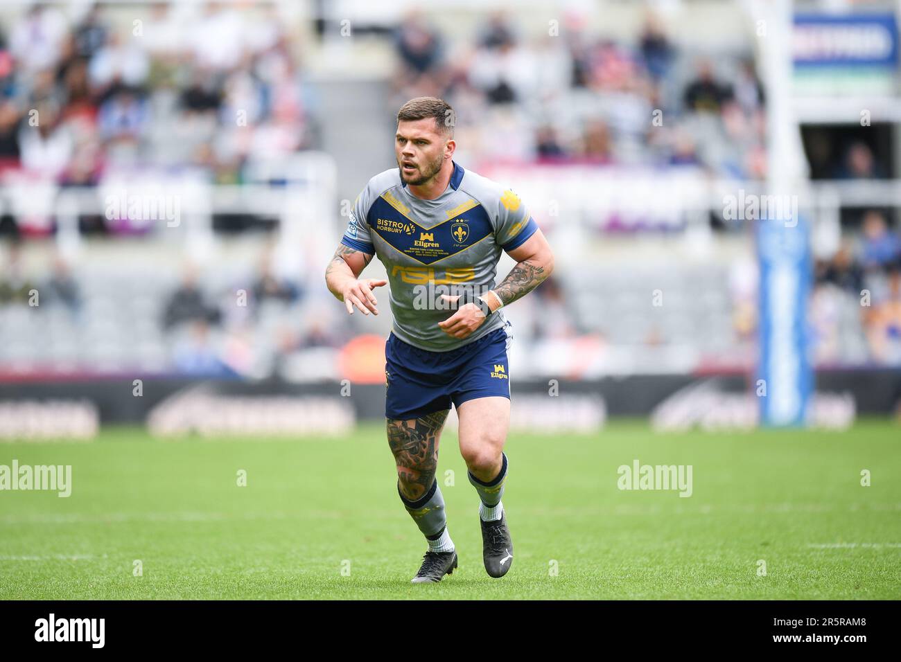 Newcastle, Angleterre - 4th juin 2023 - Wakefield Trinity's Liam Hood ...