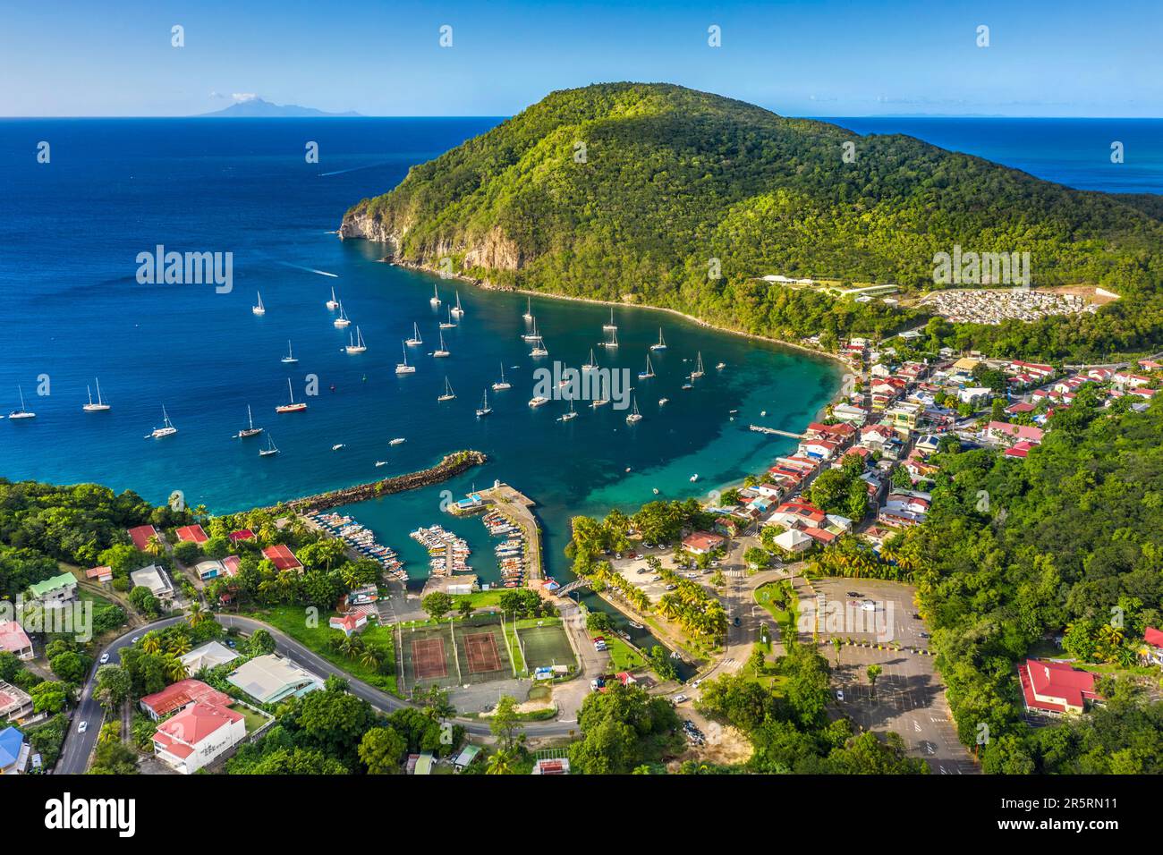 France, Caraïbes, Antilles néerlandaises, Guadeloupe, Basse-Terre ...