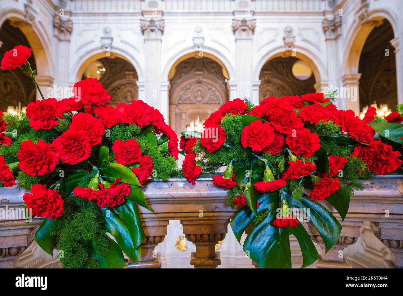 Portugal, Lisbonne, Praça do município, Hôtel de ville de Lisbonne ...