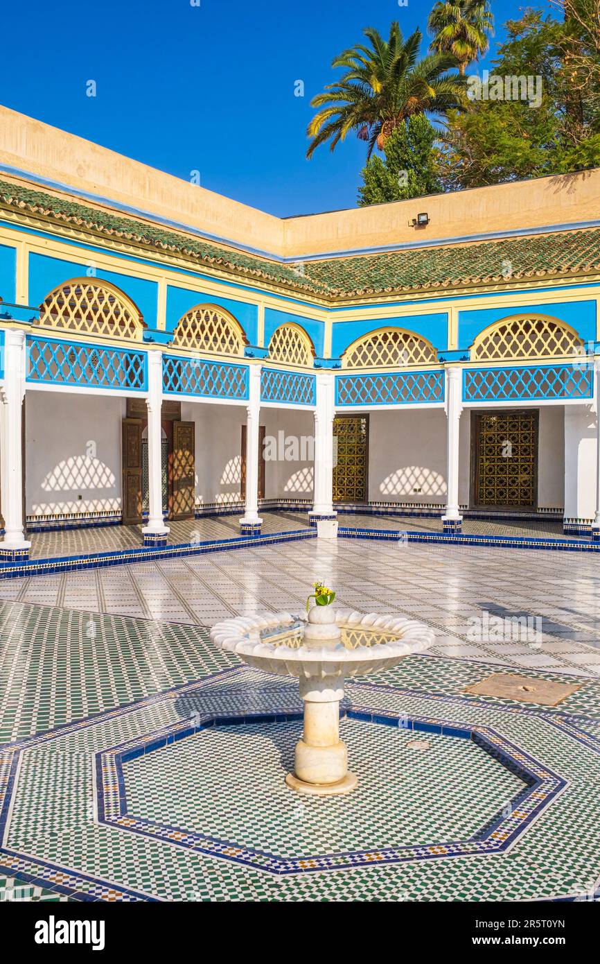 Maroc, Marrakech, cité impériale, la médina (classée au patrimoine ...
