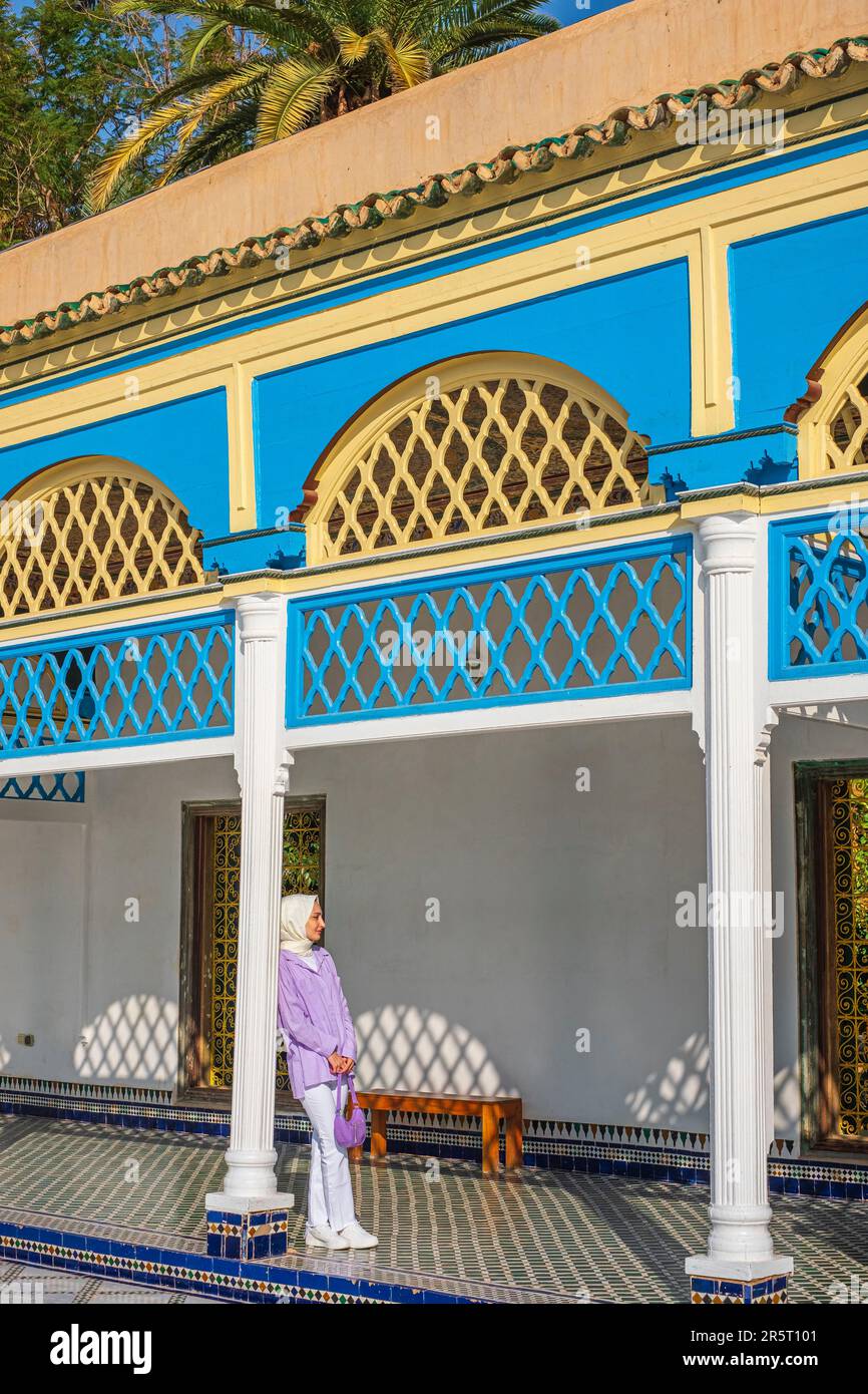 Maroc, Marrakech, cité impériale, la médina (classée au patrimoine ...