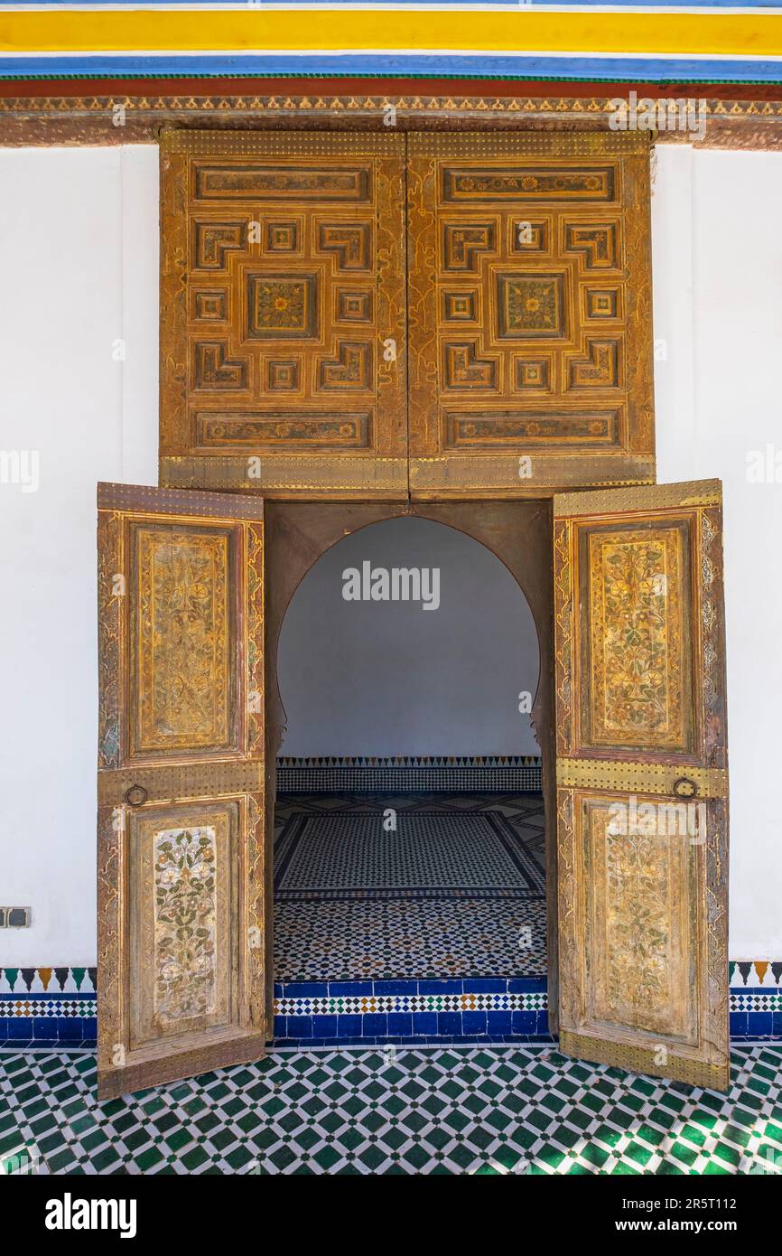 Maroc, Marrakech, cité impériale, la médina (classée au patrimoine ...