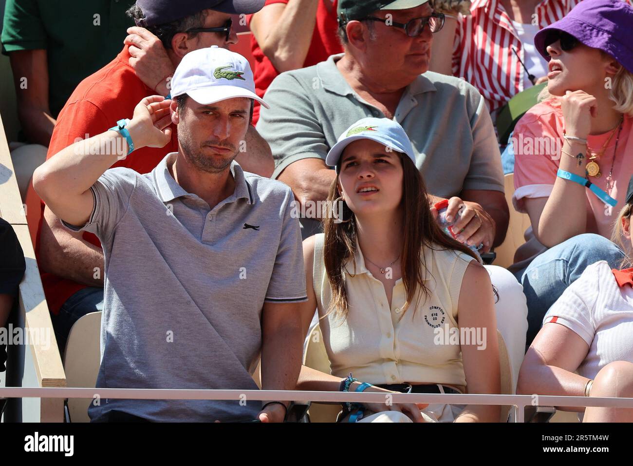 Paris, France. 05th juin 2023. Jeremie Elkaim, Rebecca Elkaim dans les ...