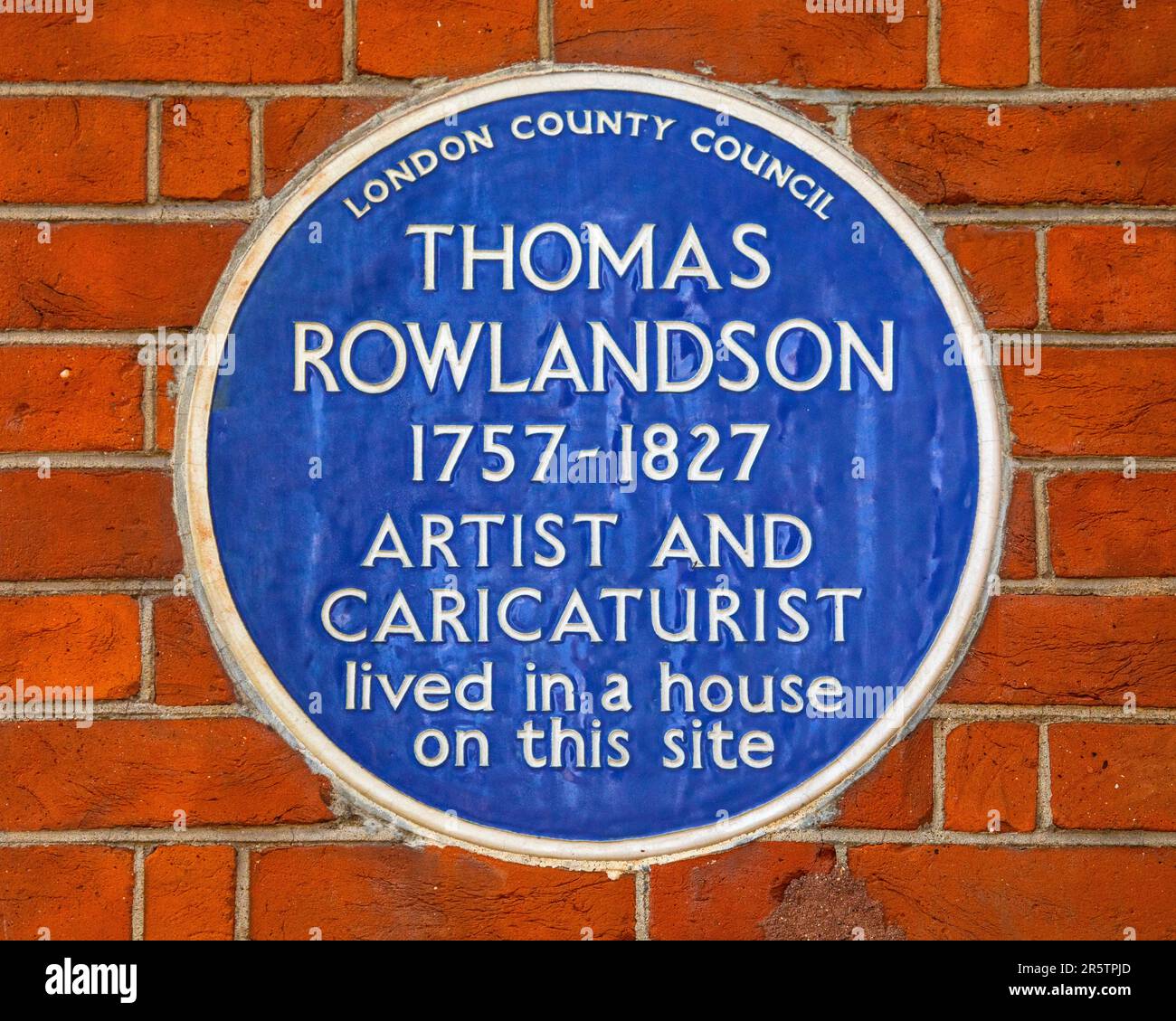 Plaque de thomas rowlandson Banque de photographies et d’images à haute ...