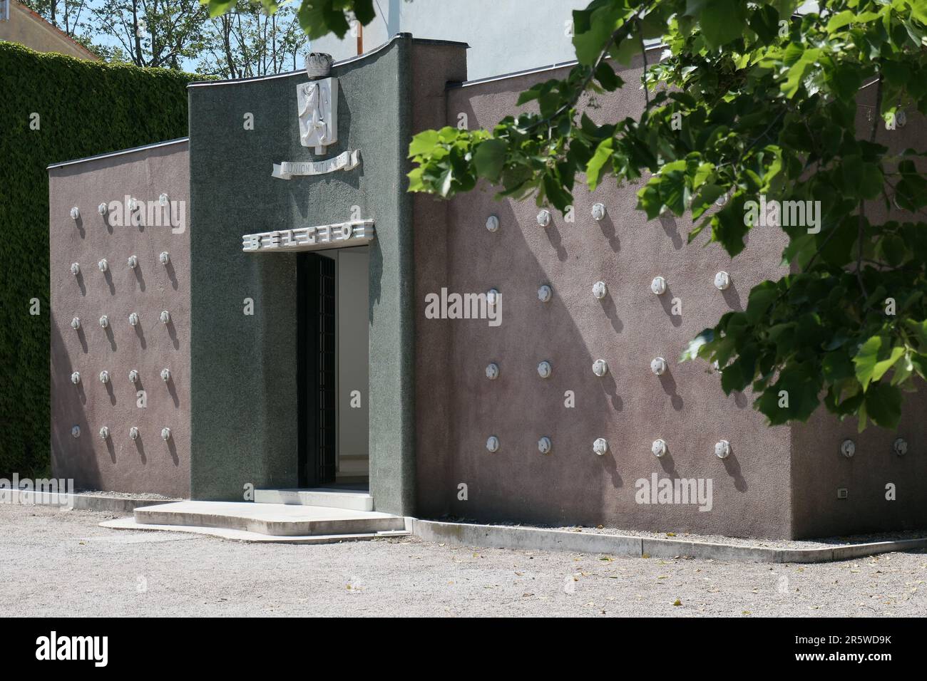 Veneddig, Biennale 2023, Giardini, Pavillon Belgischer // Venise, Biennale 2023, Giardini ...