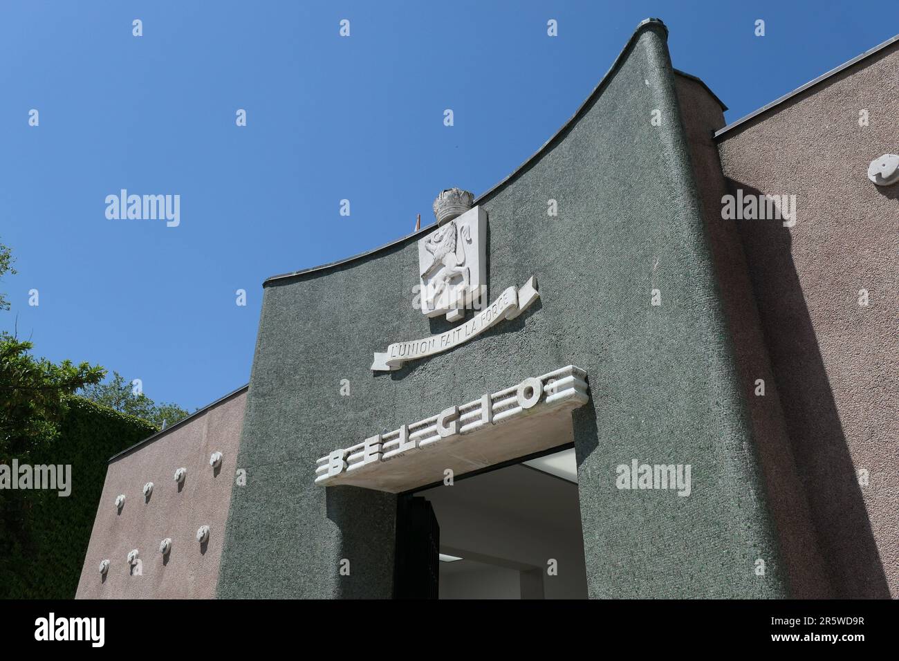 Veneddig, Biennale 2023, Giardini, Pavillon Belgischer // Venise, Biennale 2023, Giardini ...