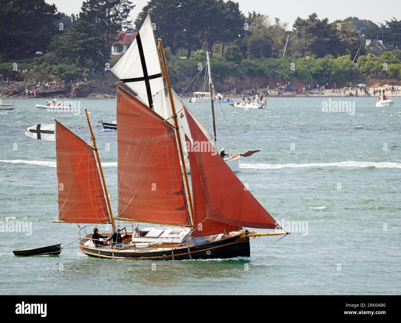 Ketch aurique Banque de photographies et d’images à haute résolution ...