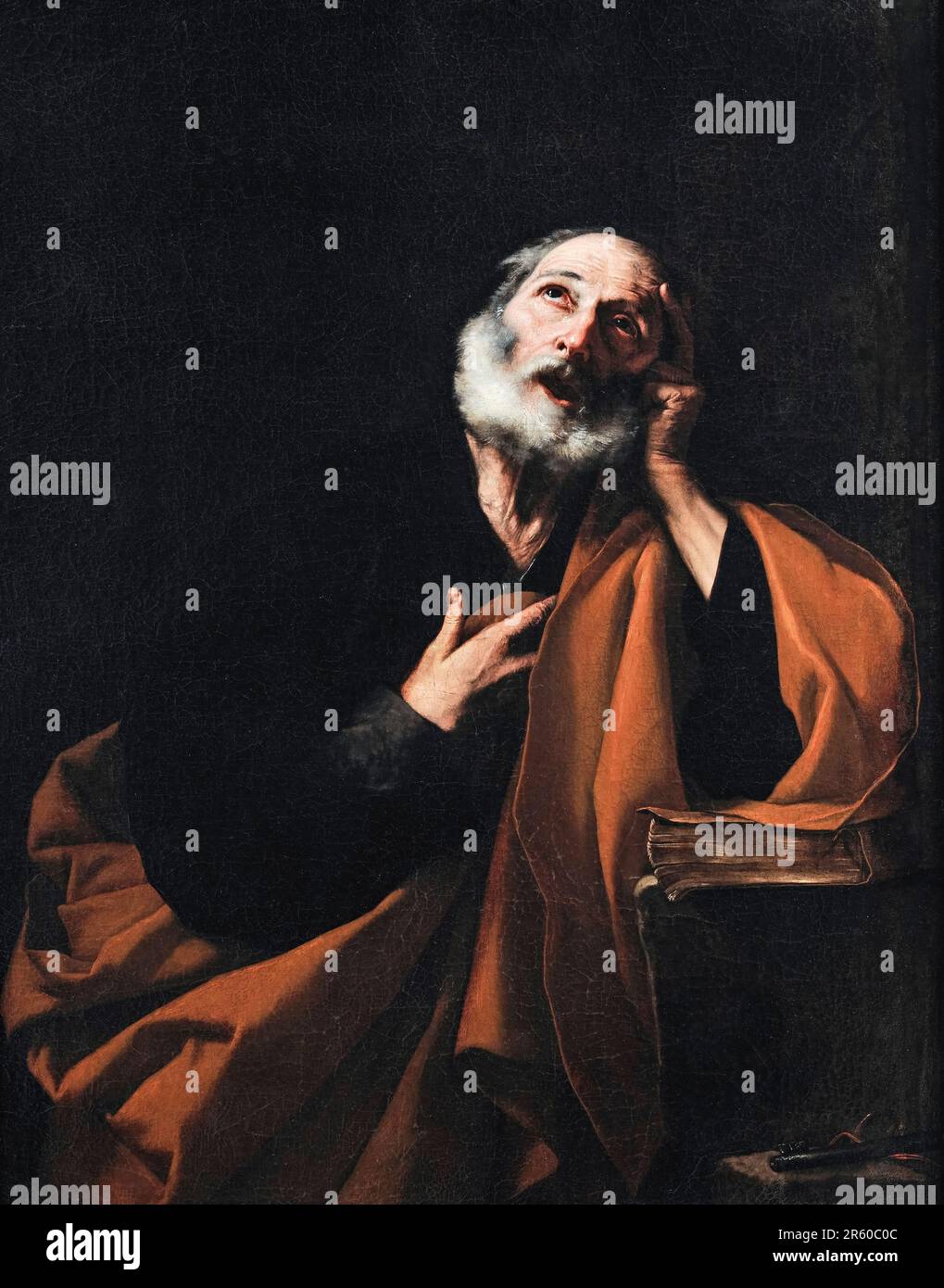 Peinture le repentir de saint pierre Banque de photographies et d ...