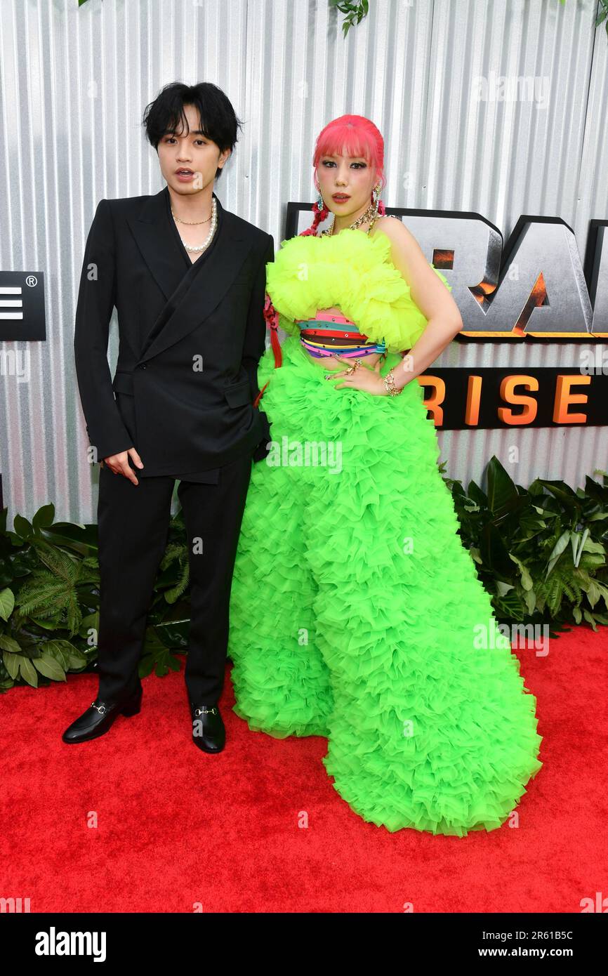 Photo by: NDZ/STAR MAX/IPx 2023 6/5/23 Kento Nakajima and Riisa Naka at the premiere of ...