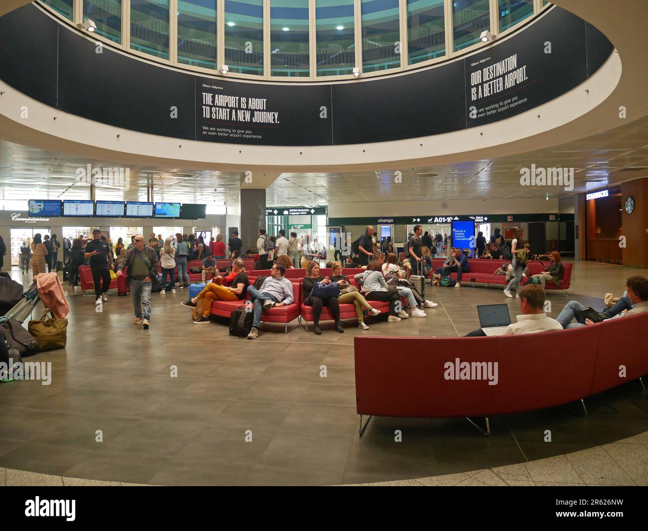 Milano malpensa airport Banque de photographies et d’images à haute ...