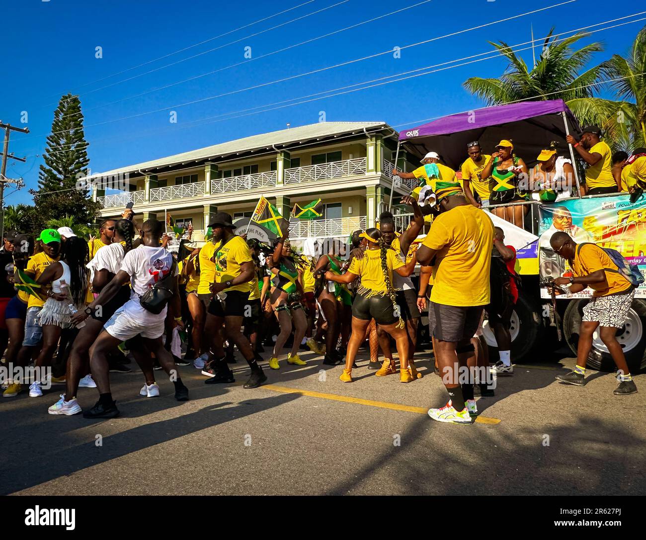 Jamaican dance Banque de photographies et d’images à haute résolution ...