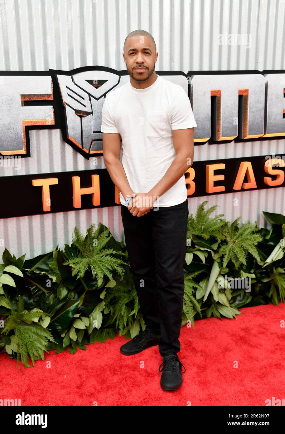 Anthony Steverson attends the premiere of "Transformers: Rise of the ...