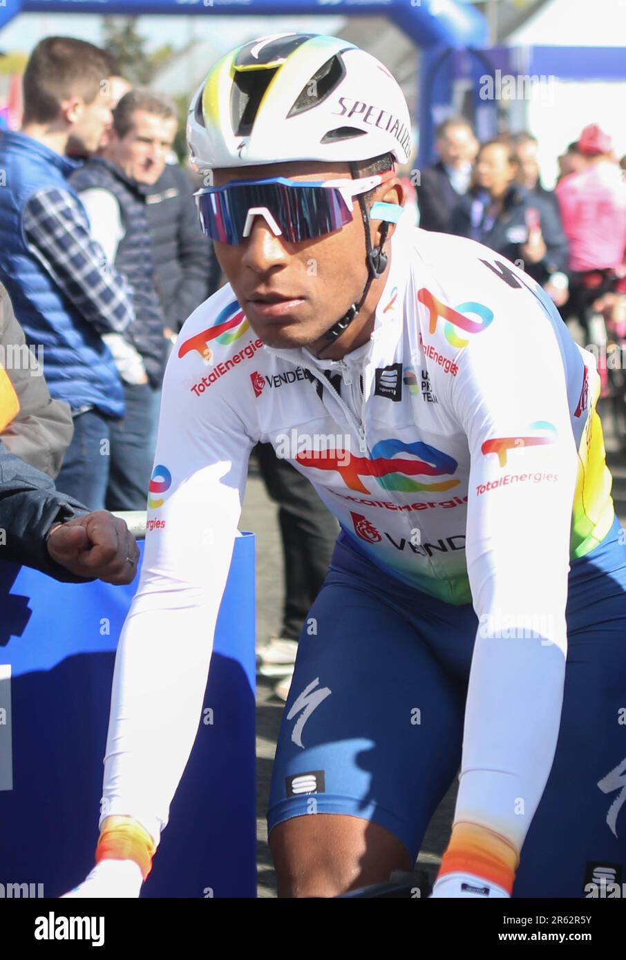 MANZIN Lorrenzo lors du R gion pays de la Loire Tour 2023, UCI Europe Tour course cycliste ...