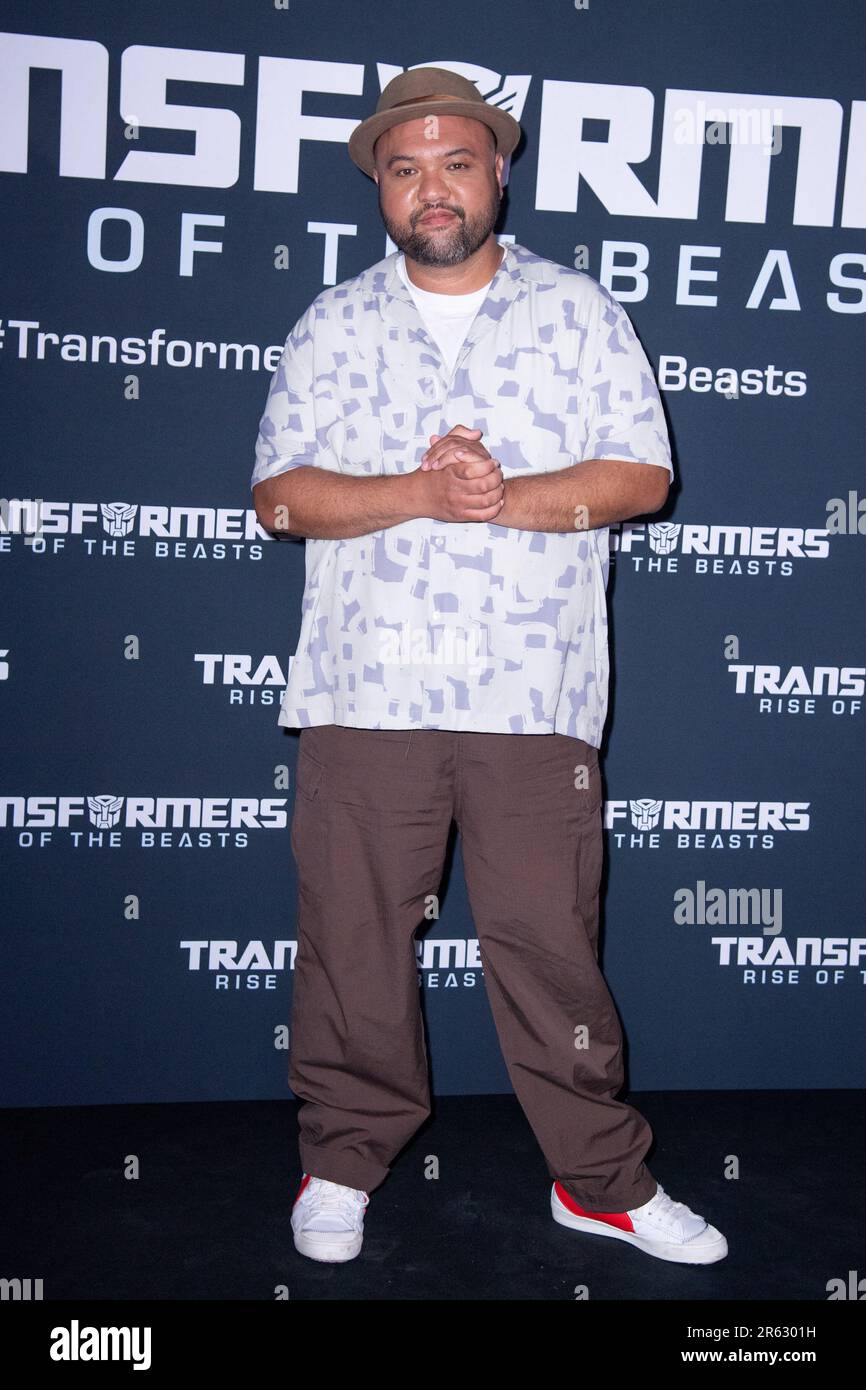 Paris, France. 06th juin 2023. Raphal Yem assiste aux Transformers : la ...