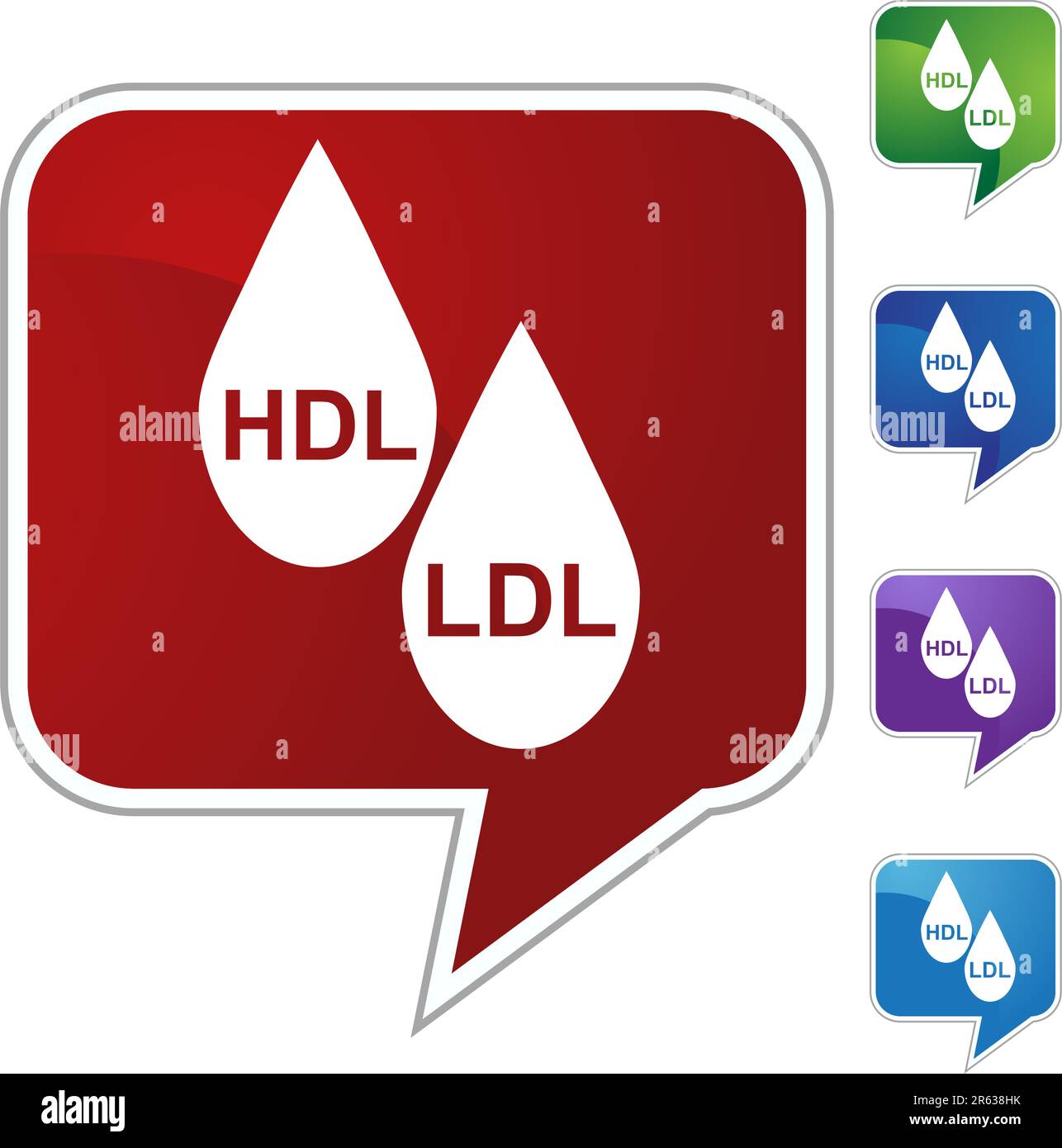 Hdl et ldl Banque de photographies et d’images à haute résolution - Alamy
