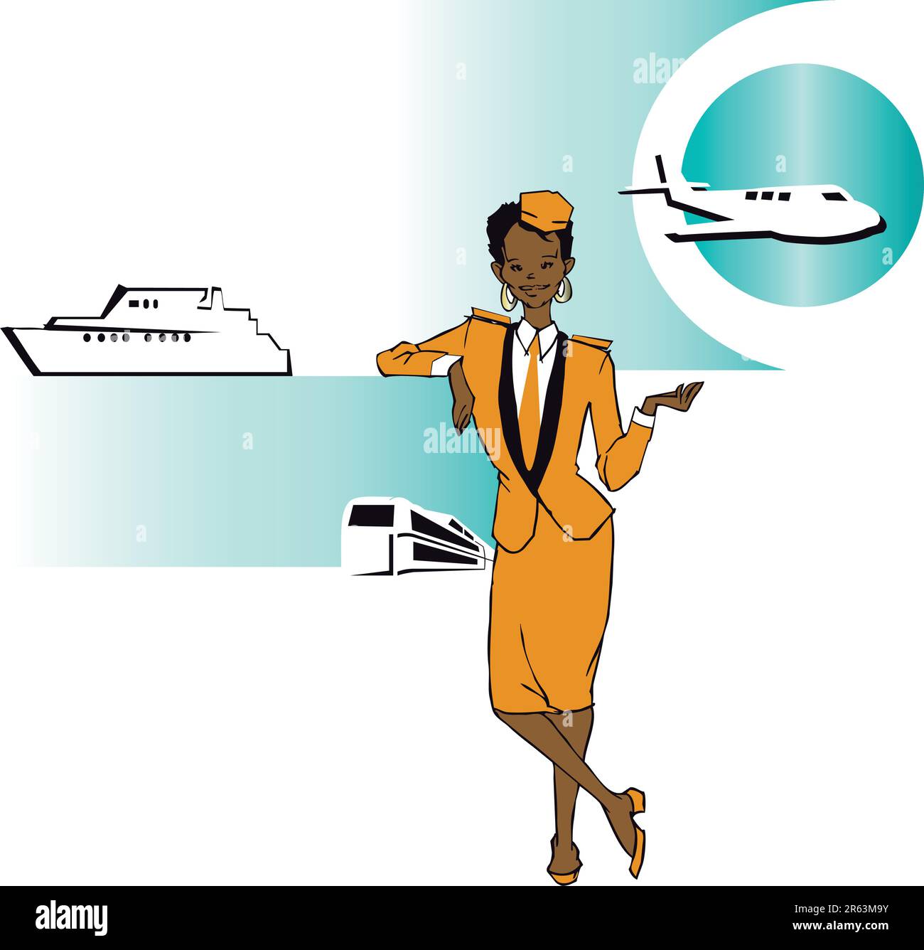 Agence africaine Banque d'images vectorielles - Alamy