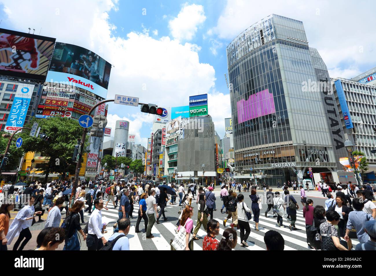 Shibuya scramble Banque de photographies et d’images à haute résolution ...