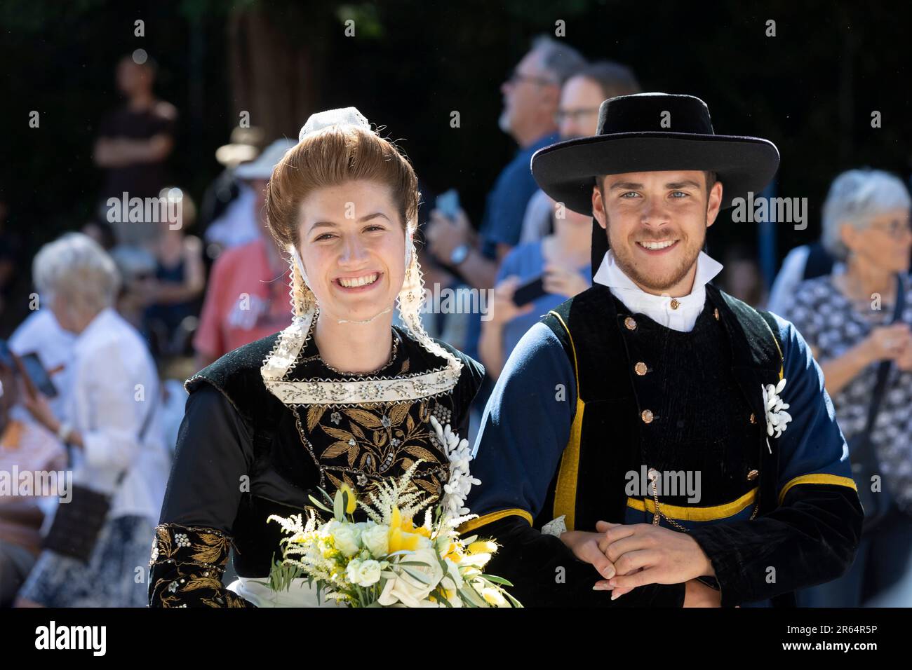 Quimper (Bretagne, Nord-Ouest de la France) : Festival de Cornouaille ...