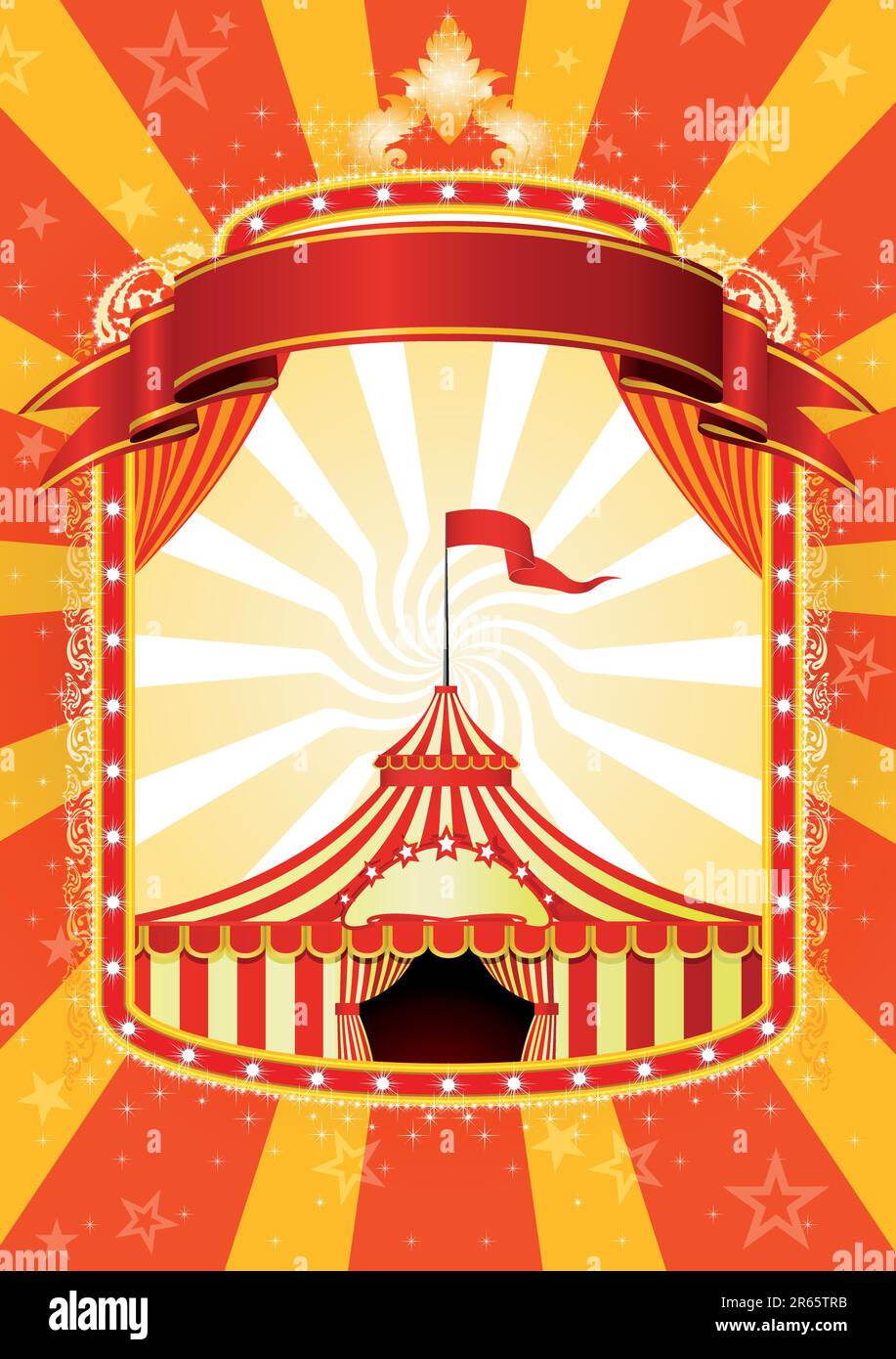 Circus big top Banque d'images vectorielles - Alamy