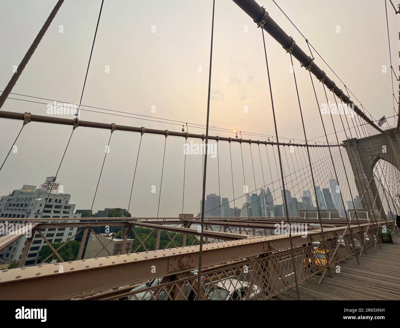 La ville de New York a été couverte de fumée à cause de la fumée nocive ...
