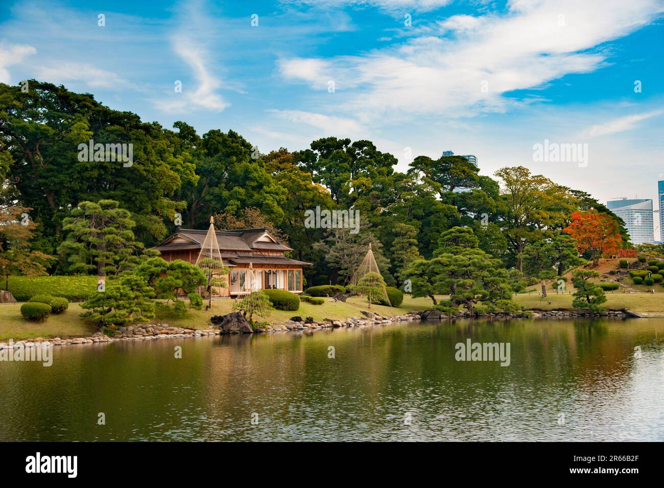 Hamarikyu gardens tokyo Banque de photographies et d’images à haute ...