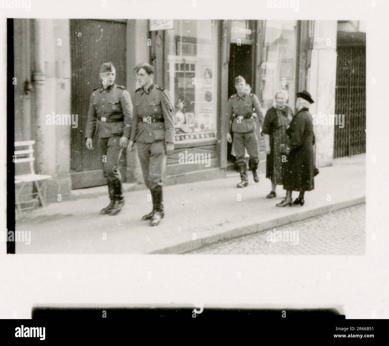 SS photographe Bergmann, Johannes, Leibstandarte Adolf Hitler, France ...