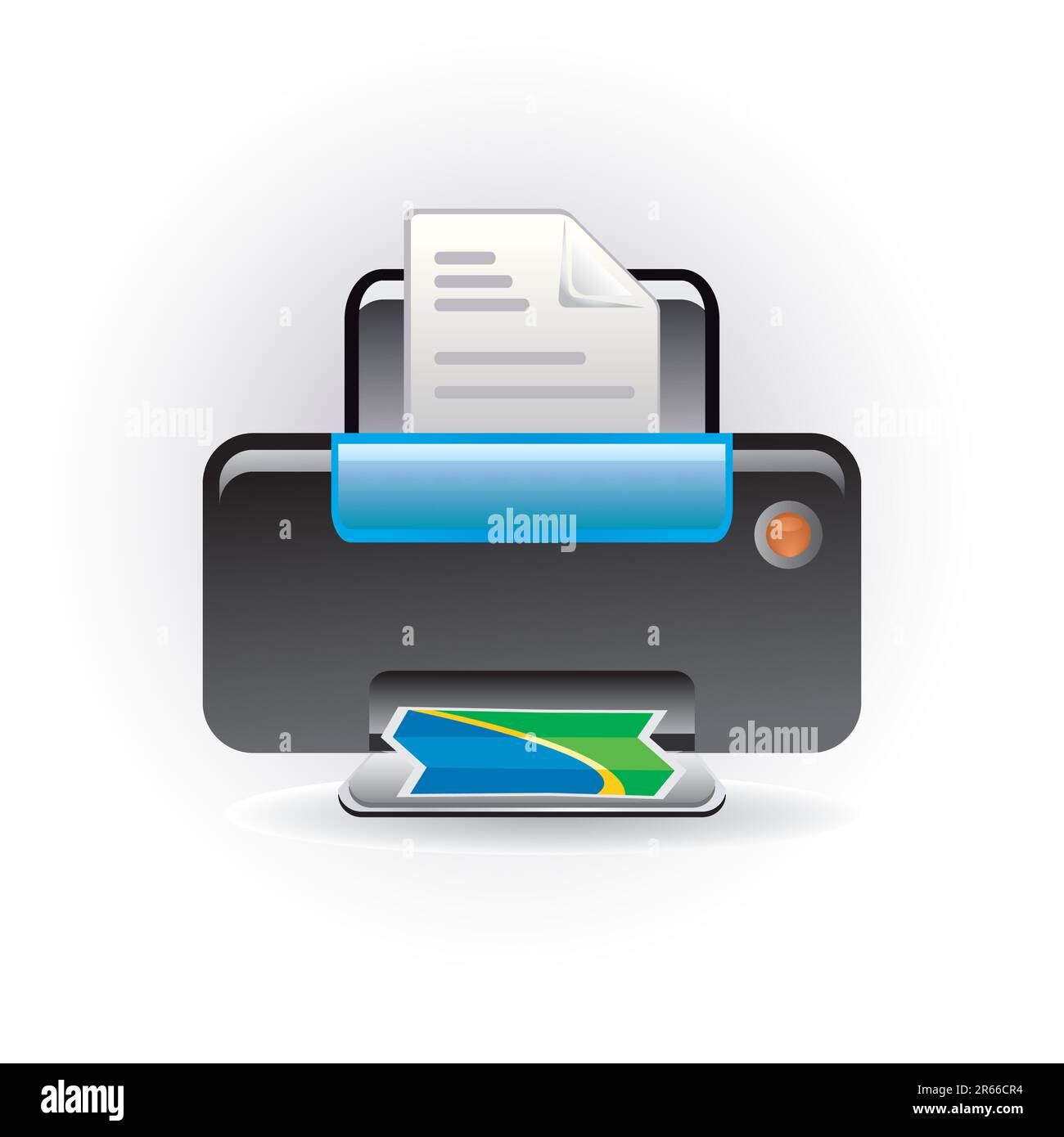 Signe de photocopie Banque d'images vectorielles - Alamy