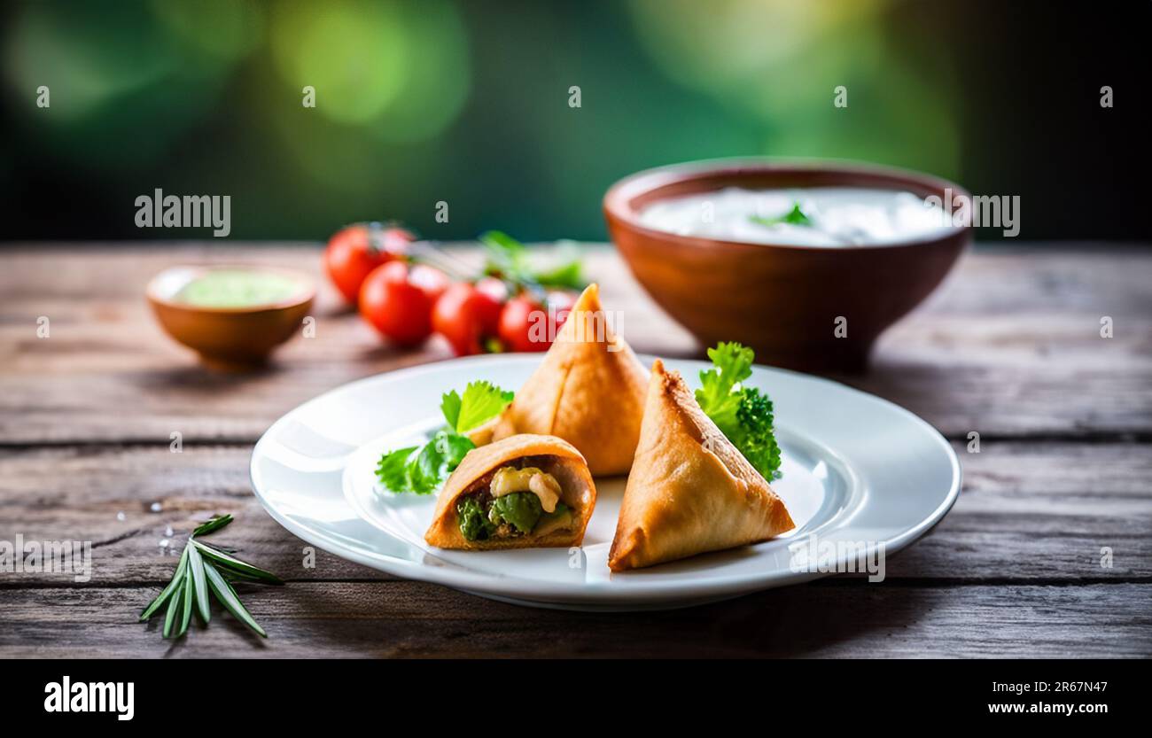 Samosa cooking Banque de photographies et d’images à haute résolution ...