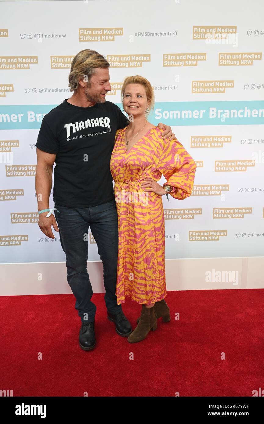 Cologne, Allemagne. 06th juin 2023. L'acteur Henning Baum, Annette ...