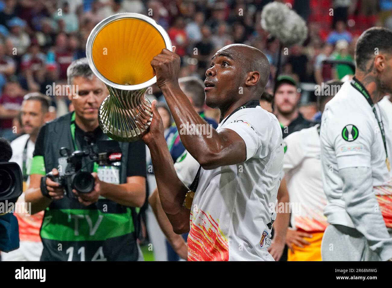 Finale de la ligue de la conférence uefa europa 2023 Banque de ...