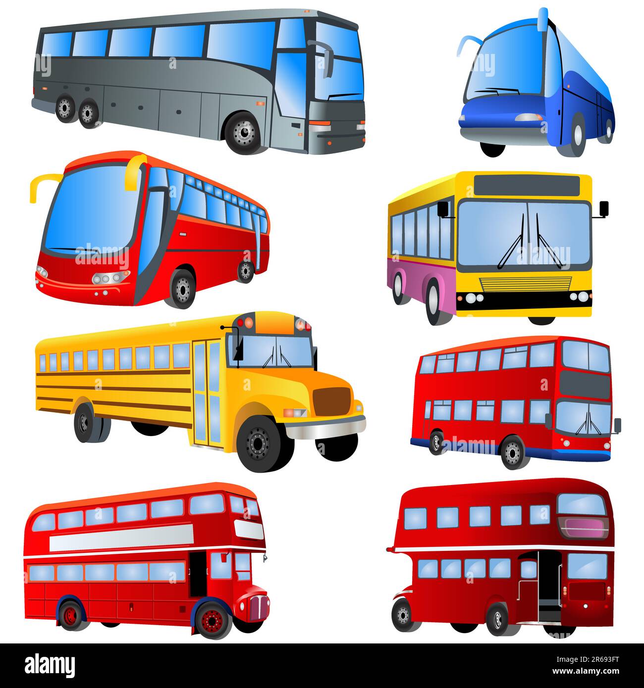 Conduire vacances explorer route autoroute Banque d'images vectorielles ...