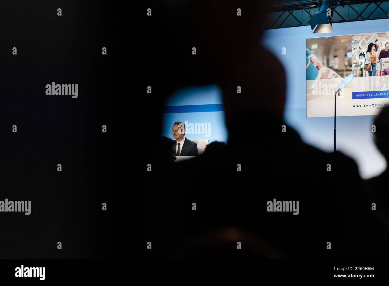 Paris, France. 07th juin 2023. Dans le cadre de l'Assemblée générale ...