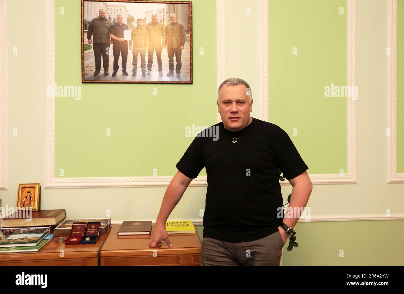 Non exclusif: KIEV, UKRAINE - 7 JUIN 2023 - le chef adjoint du bureau du Président de l'Ukraine ...