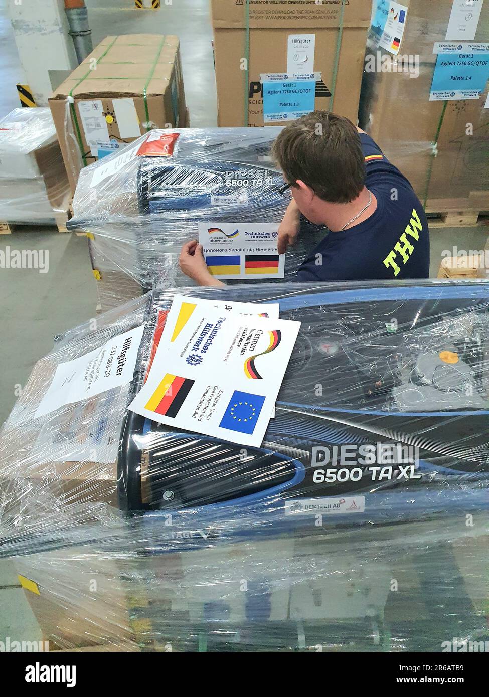 DOCUMENT - 07 juin 2023, Bade-Wurtemberg, Ulm: Cette photo publiée le ...