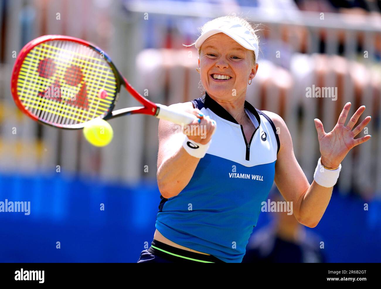 Harriet Dart en action lors de son match contre Tatjana Maria le ...