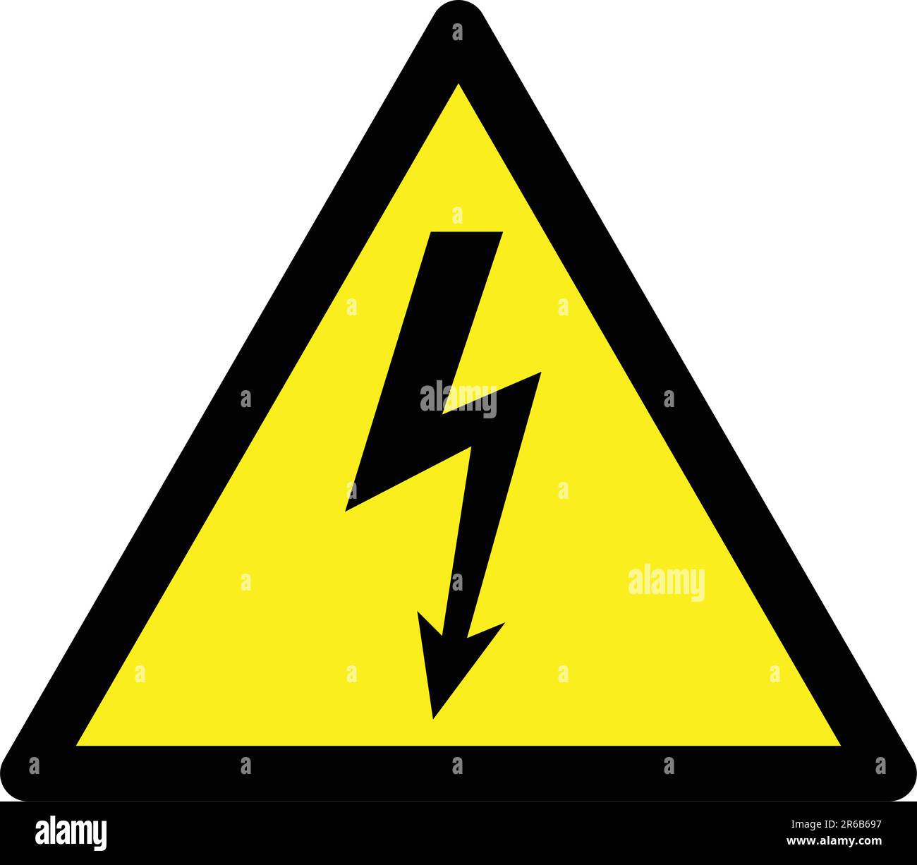 Danger electricity Banque d'images vectorielles - Alamy