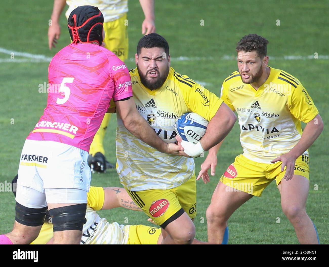 Lors de la coupe des champions Heineken, ronde de 16, rencontre de ...