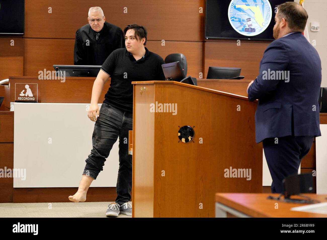 Former Marjory Stoneman Douglas High School student Kyle Laman, who was ...