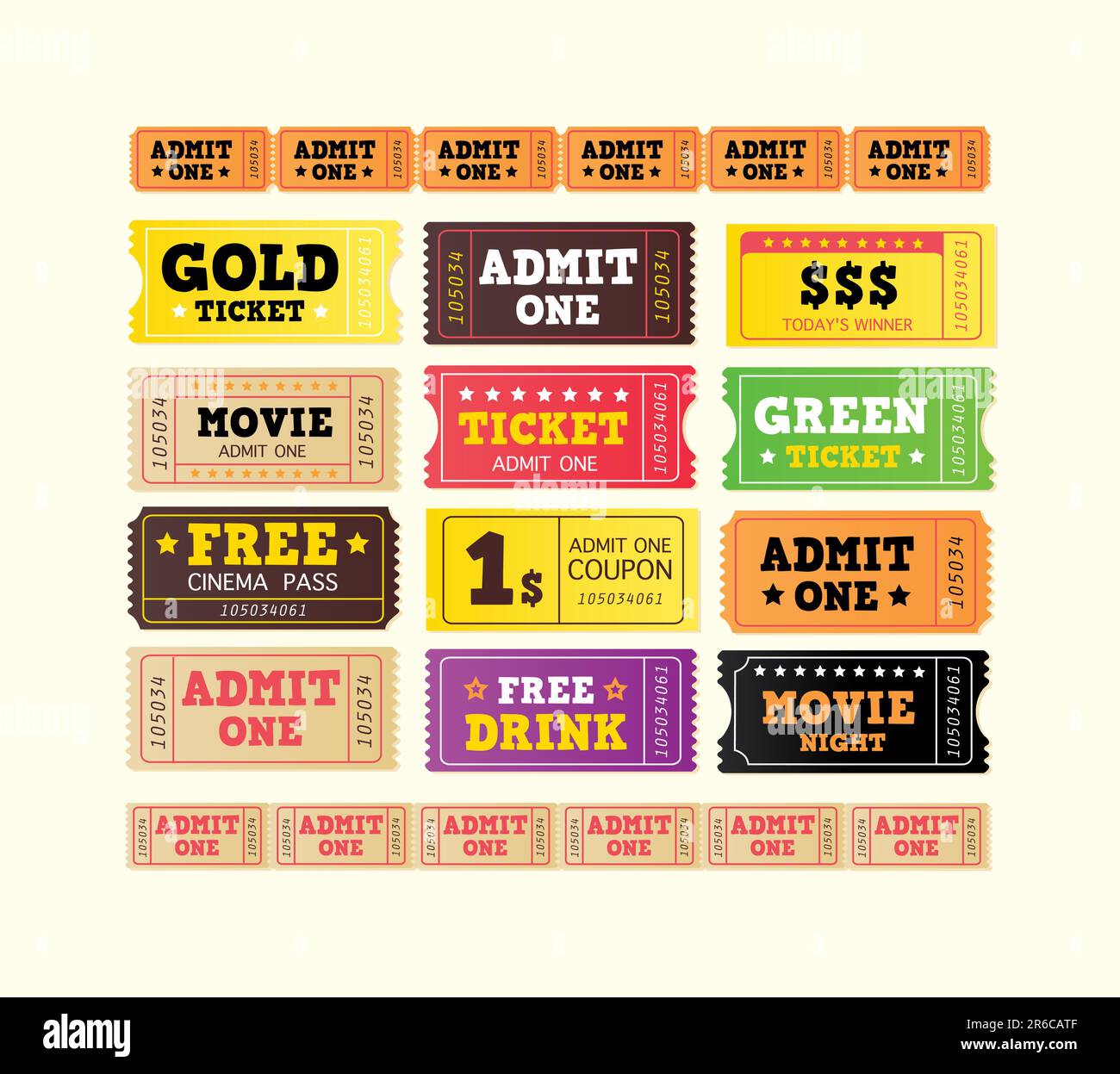 Au cinéma ou au cinéma ? Utilisez mes billets ! En 12 VARIANTES ...