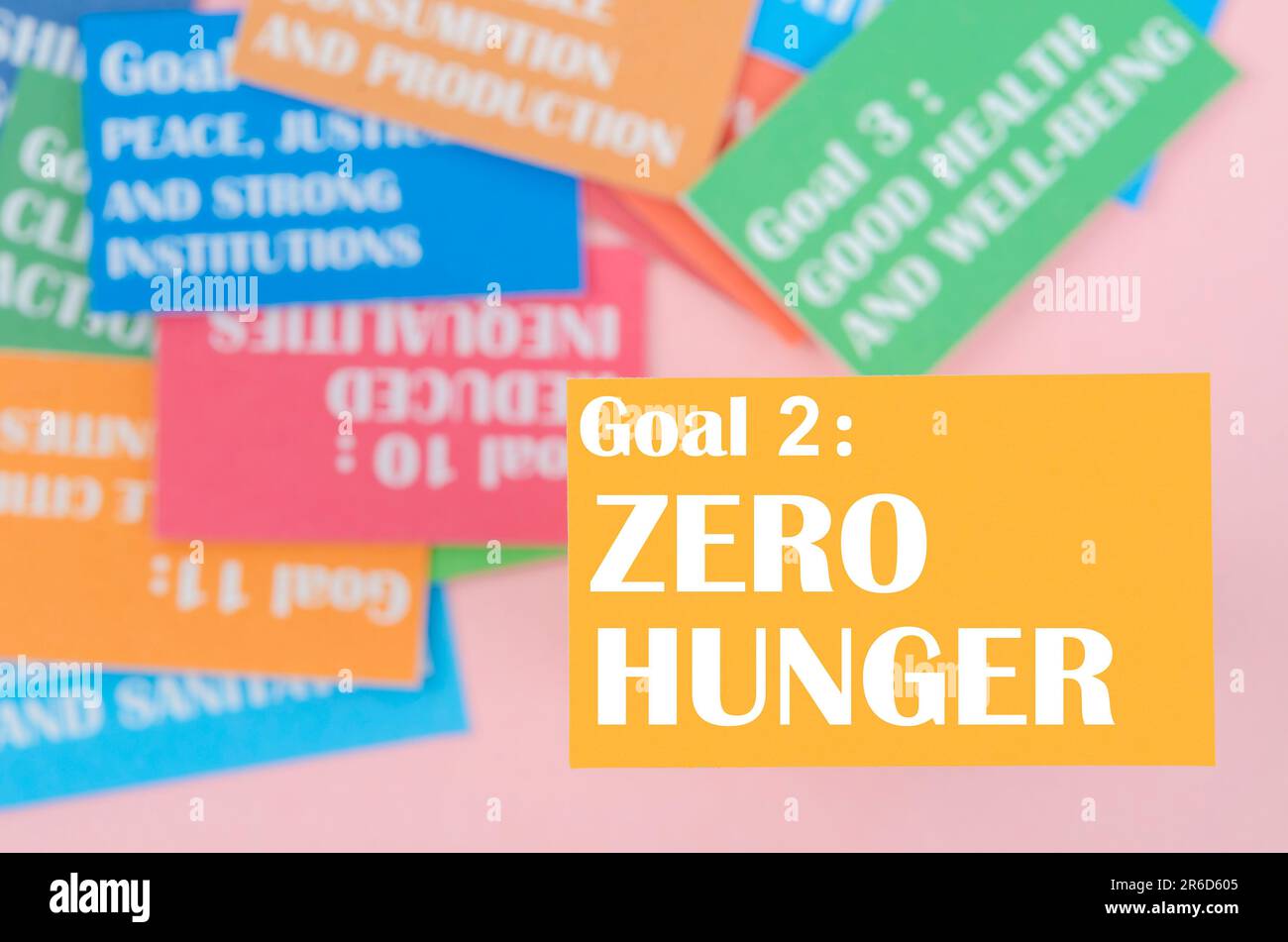 Objectif 2 : faim zéro. L'environnement des objectifs de développement ...