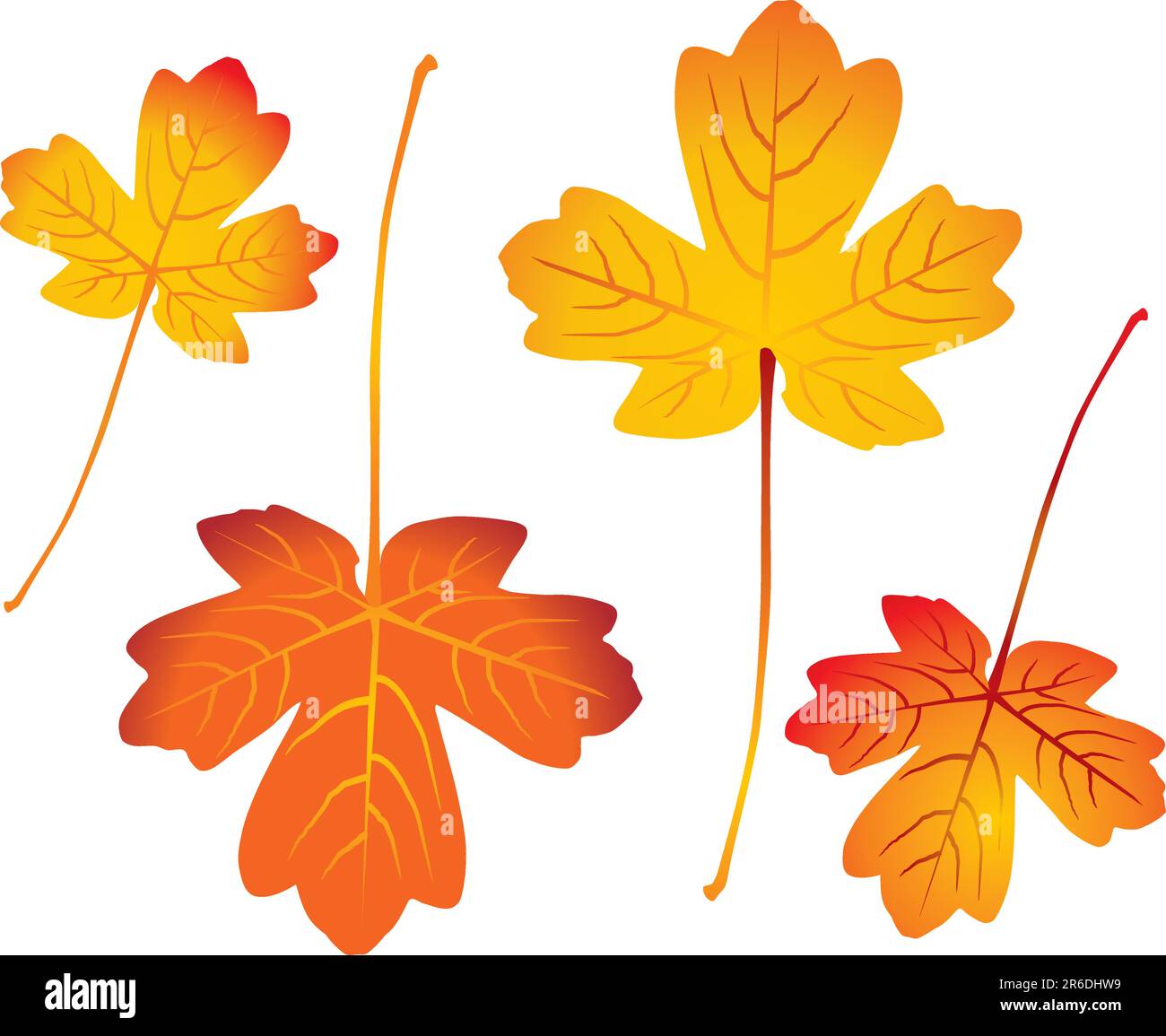 Pic d'automne Banque d'images vectorielles - Alamy