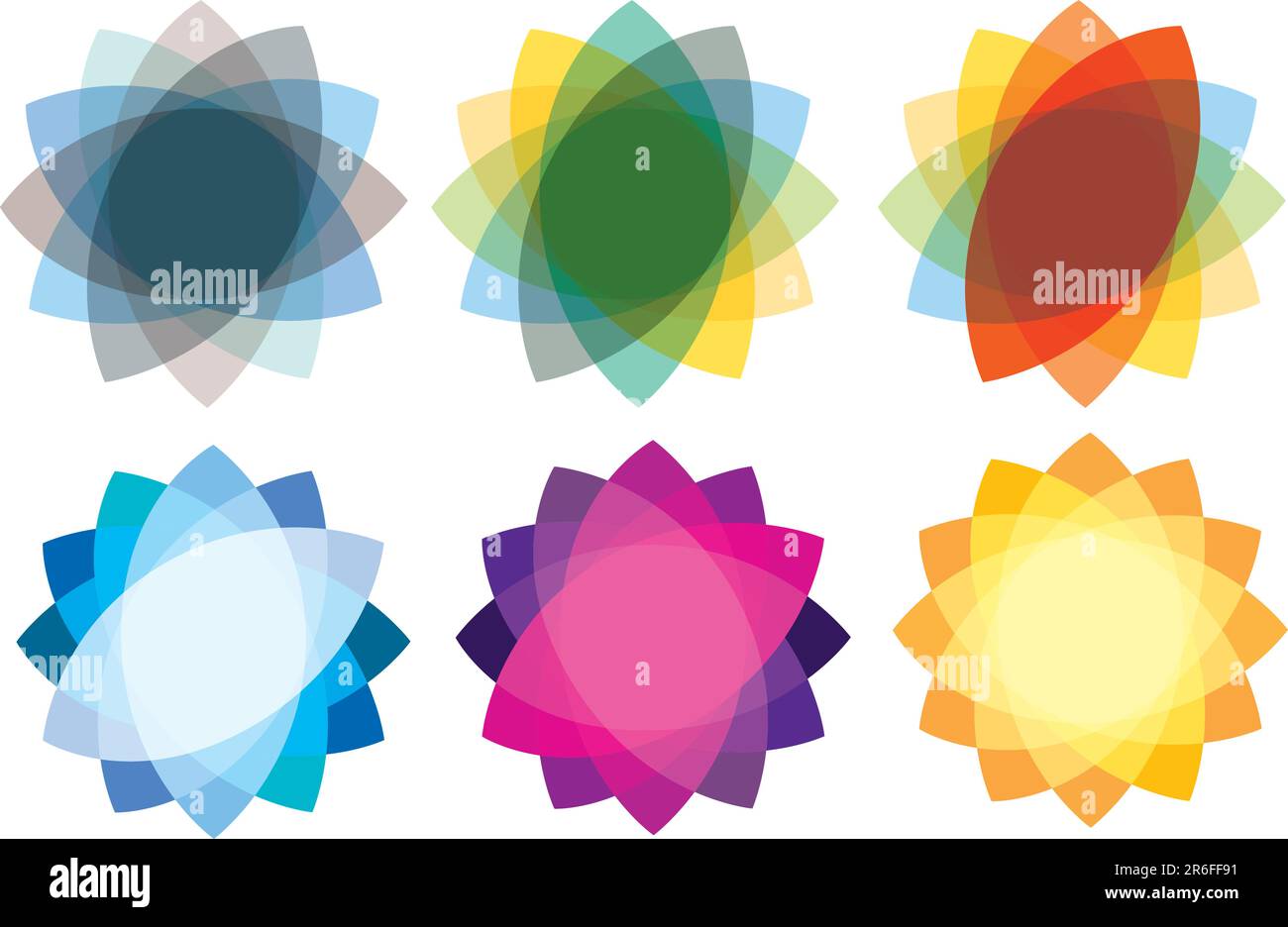 Illustrations de marques et symboles logo couleur Image Vectorielle ...